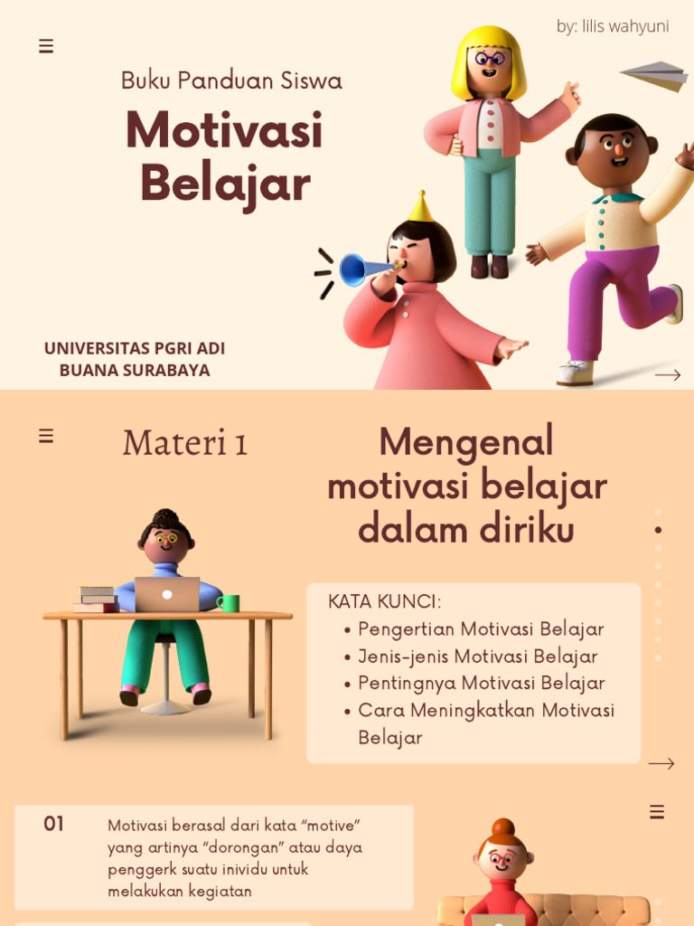 Ebook Motivasi Belajar | PDF