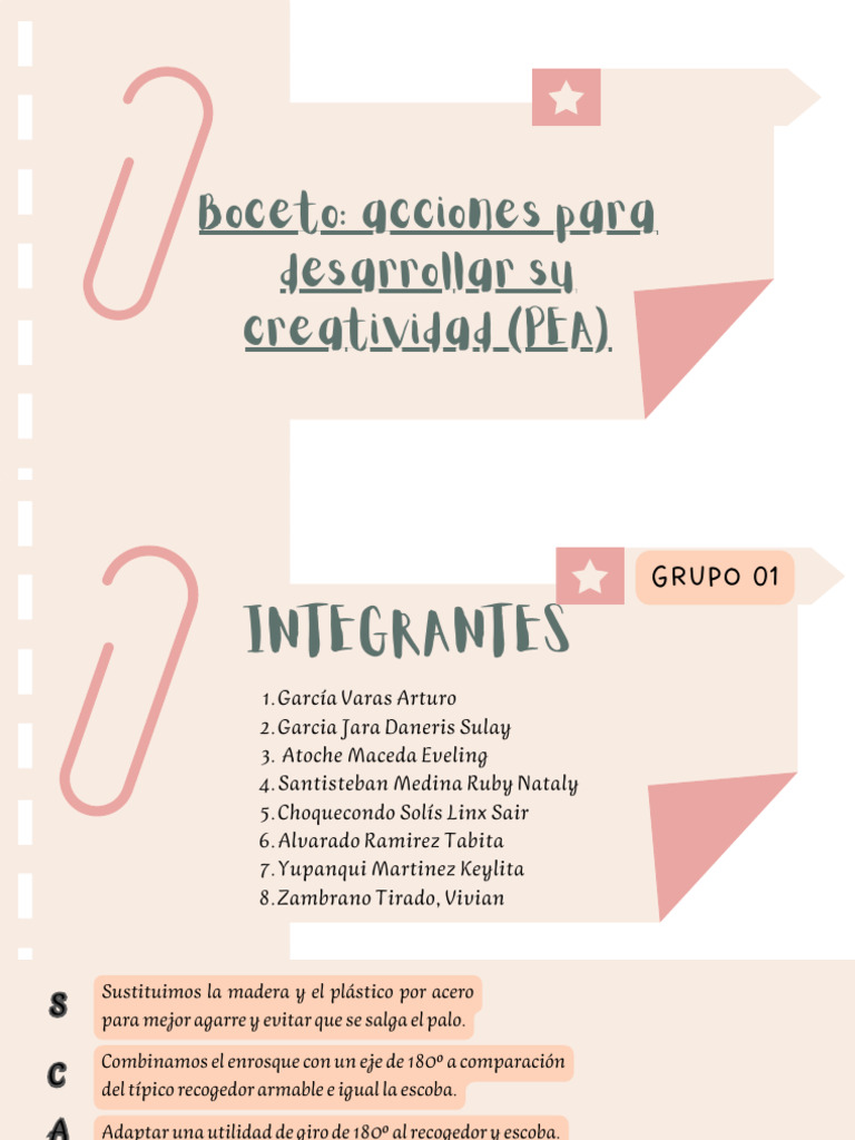 Boceto - Grupo 1 | PDF
