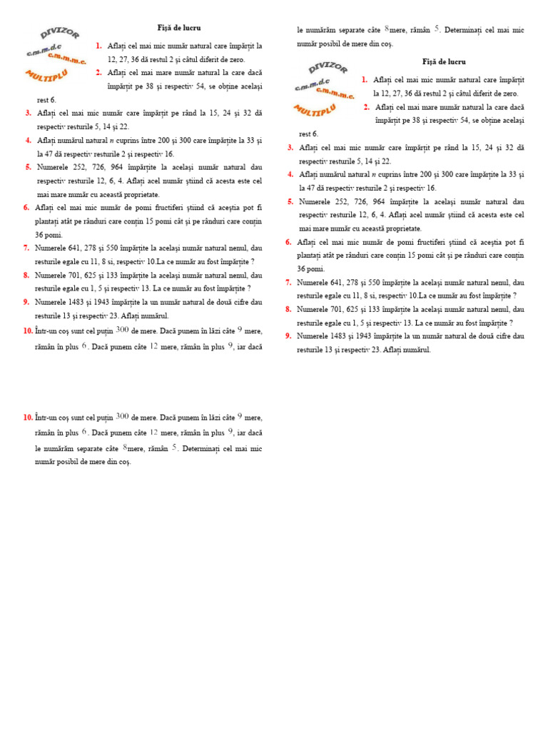 CMMDC CMMMC Probleme | PDF