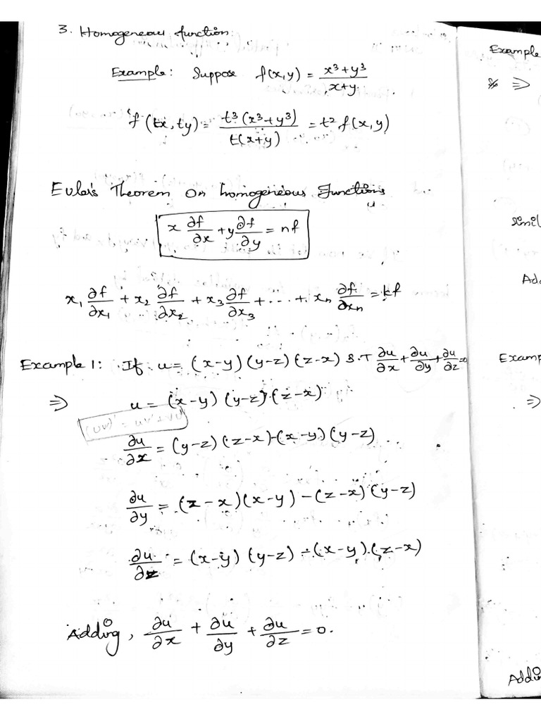 Differential Calculus Unit 2 Pdf