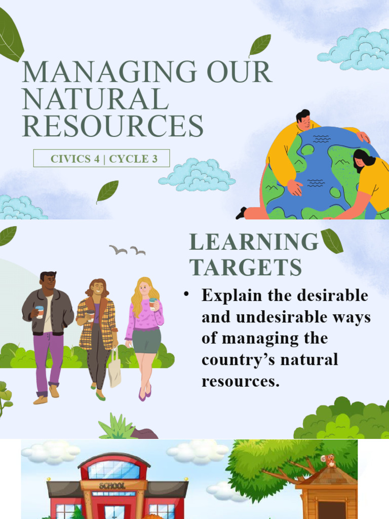 Nature Lake Theme Educational Presentation | PDF