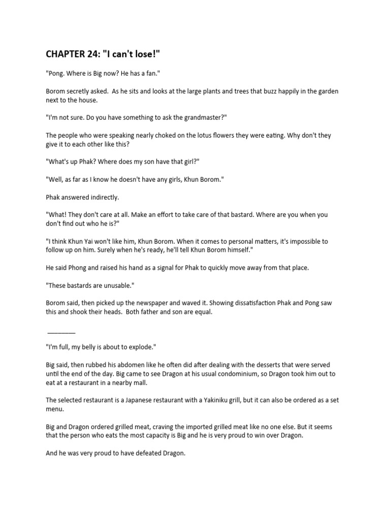 Big Dragon Chapter 24 | PDF