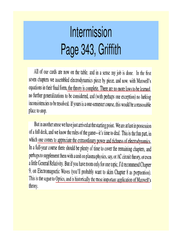 Chapter 8. Griffiths-Conservation Laws | PDF