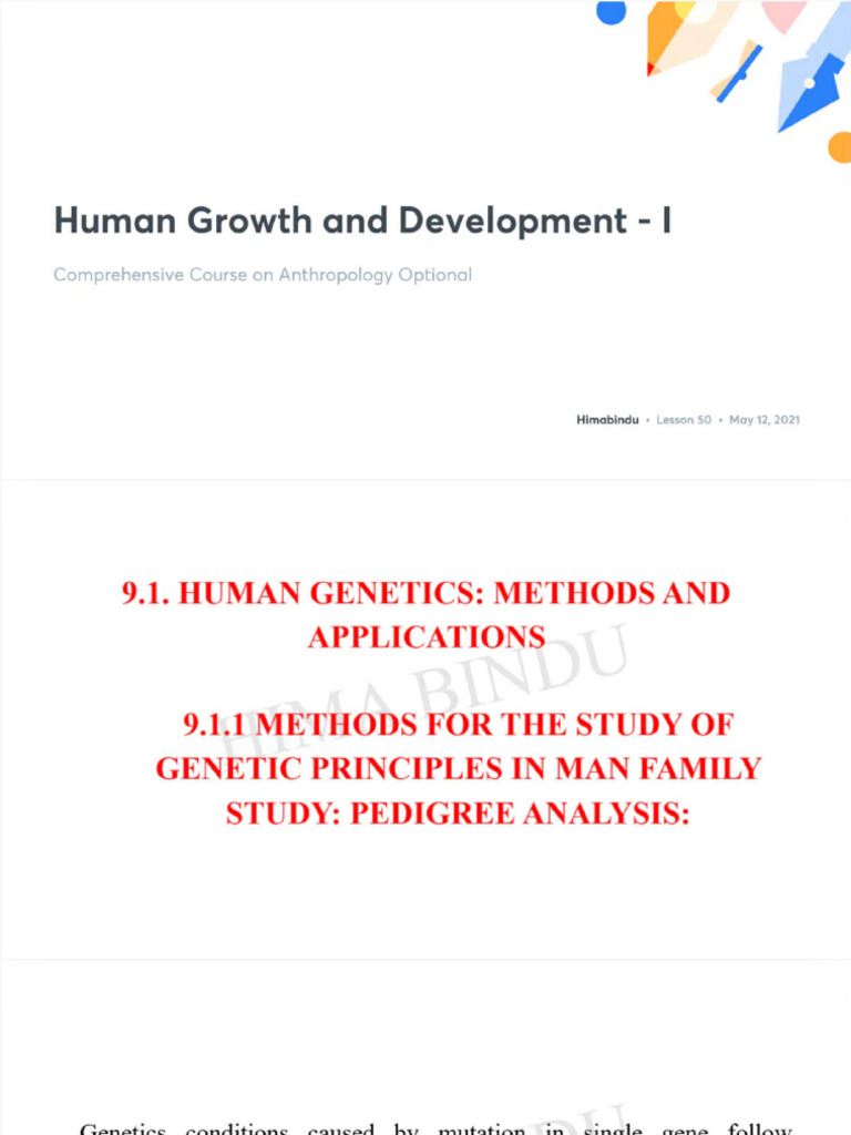 Human Growth and Development | PDF
