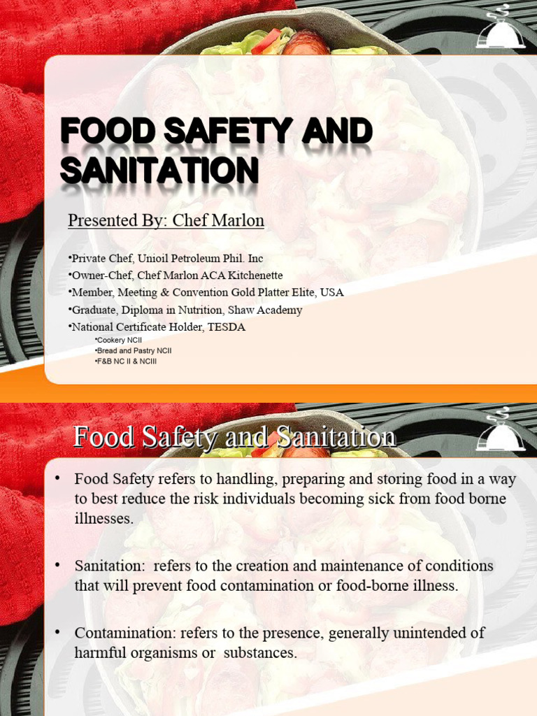 Food Safety and Sanitation | PDF | Food Safety | Hand Washing