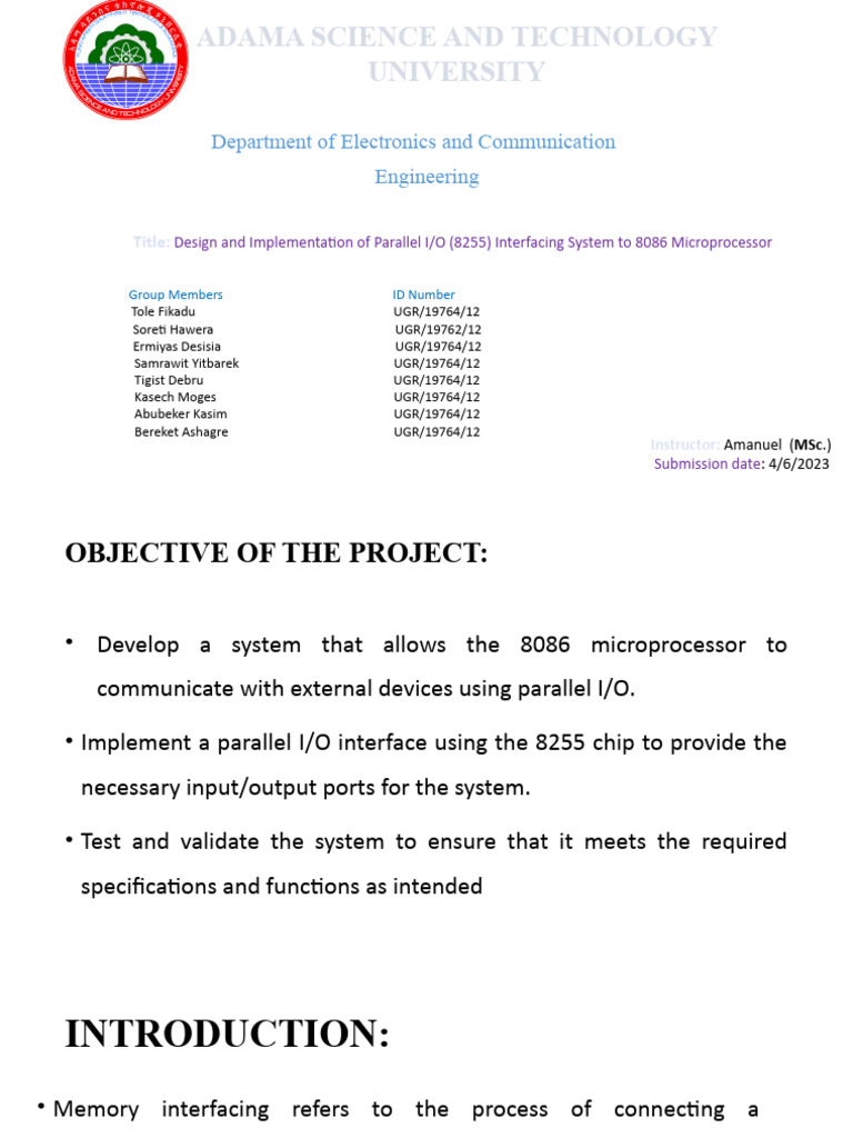 Micro Presentation | Download Free PDF | Input/Output | Random Access Memory