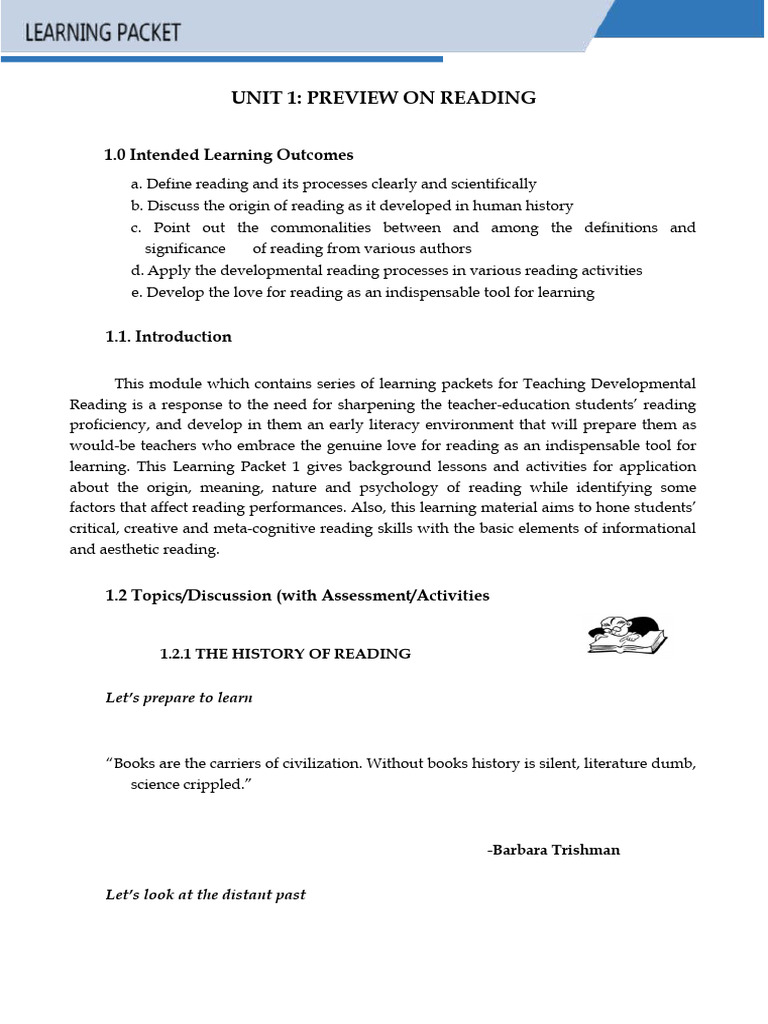 LP 1 EEd 17 | PDF | Cognition | Neuroscience