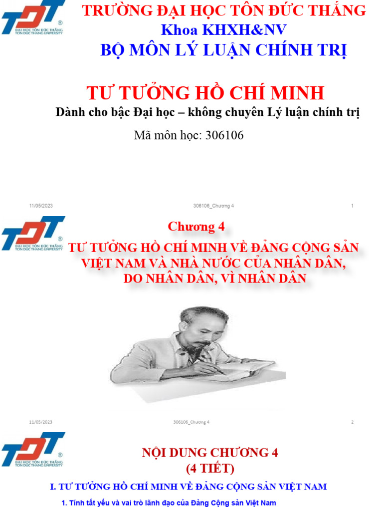Chương 4 TTHCM | PDF