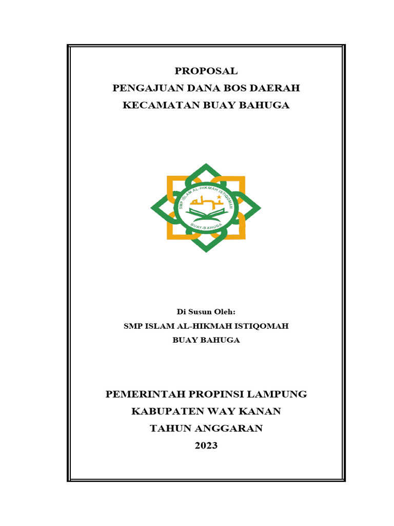 Caver Proposal Bosda 2023 | PDF