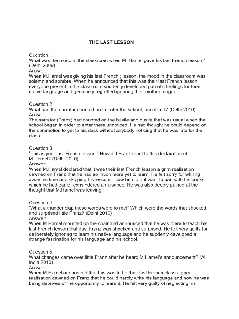 Imp Questions Grade12 | PDF