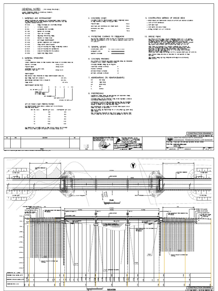 Bridge Drawings | PDF