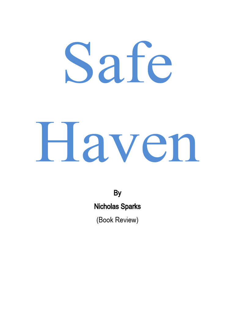 Safe Haven Book Review | PDF