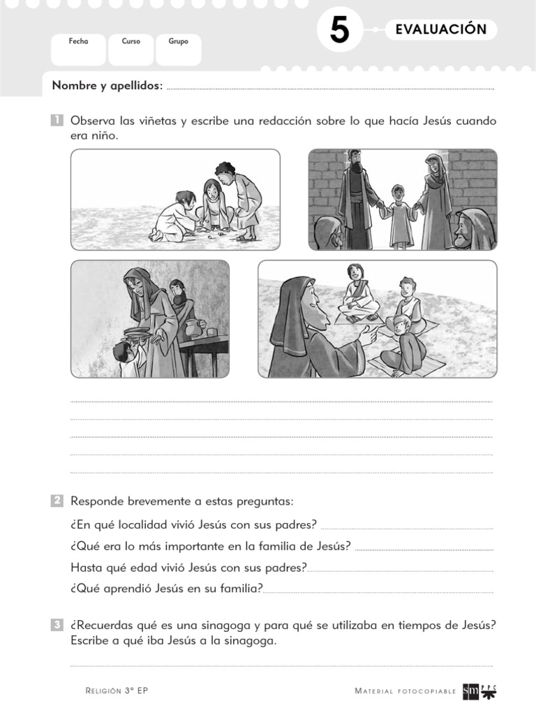 La infancia de Jesús para niños | PDF