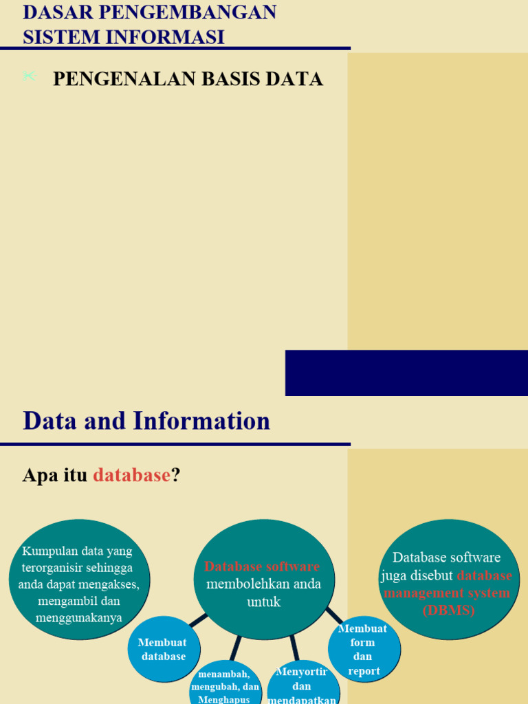 6 Pengenalan Basis Data | PDF