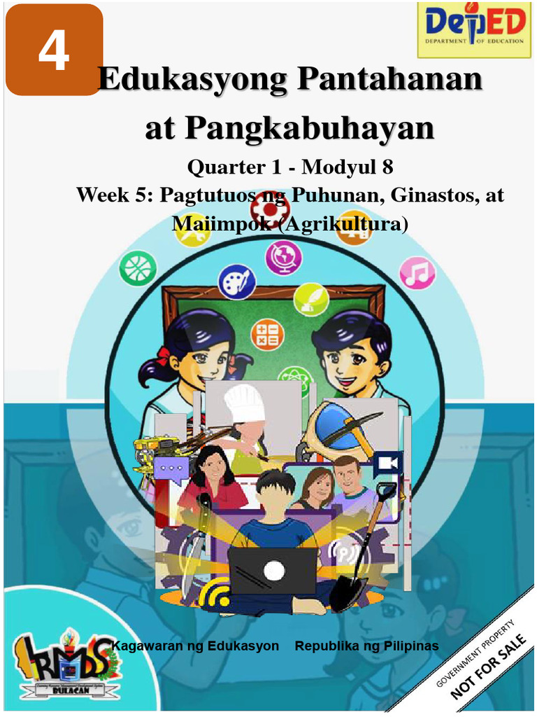 EPP4 - Q1 - Mod8 - Pagtutuos NG Puhunan Ginastos at Maiimpok - Version 3 | PDF