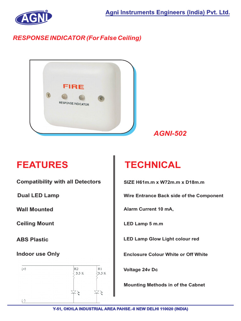 Ri Datasheet Agni False Ceiling 502 | PDF
