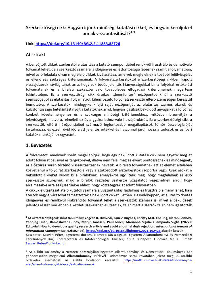 Hogyan Írjunk | PDF