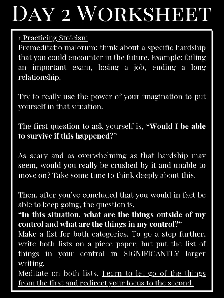 Day 2 Worksheet by | PDF