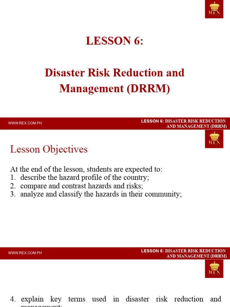 DISASTER-RISK-REDUCTION-AND-MANAGEMENT (1) | PDF | Natural Disasters ...