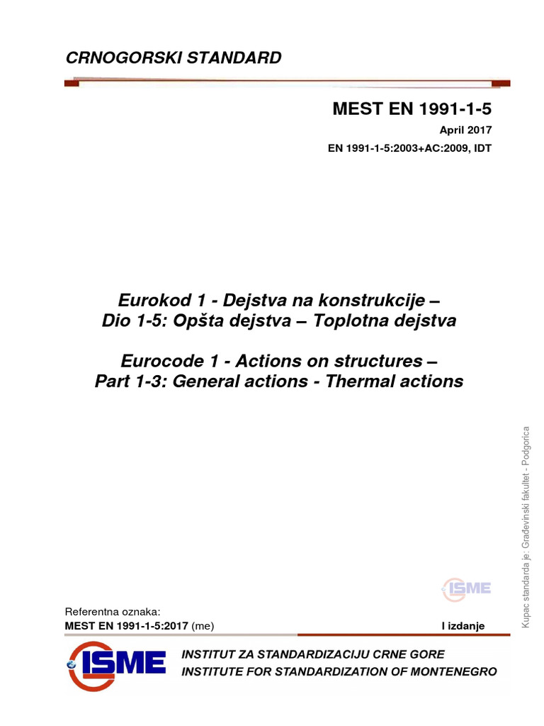 Mest en 1991-1-5 - 2017 | PDF