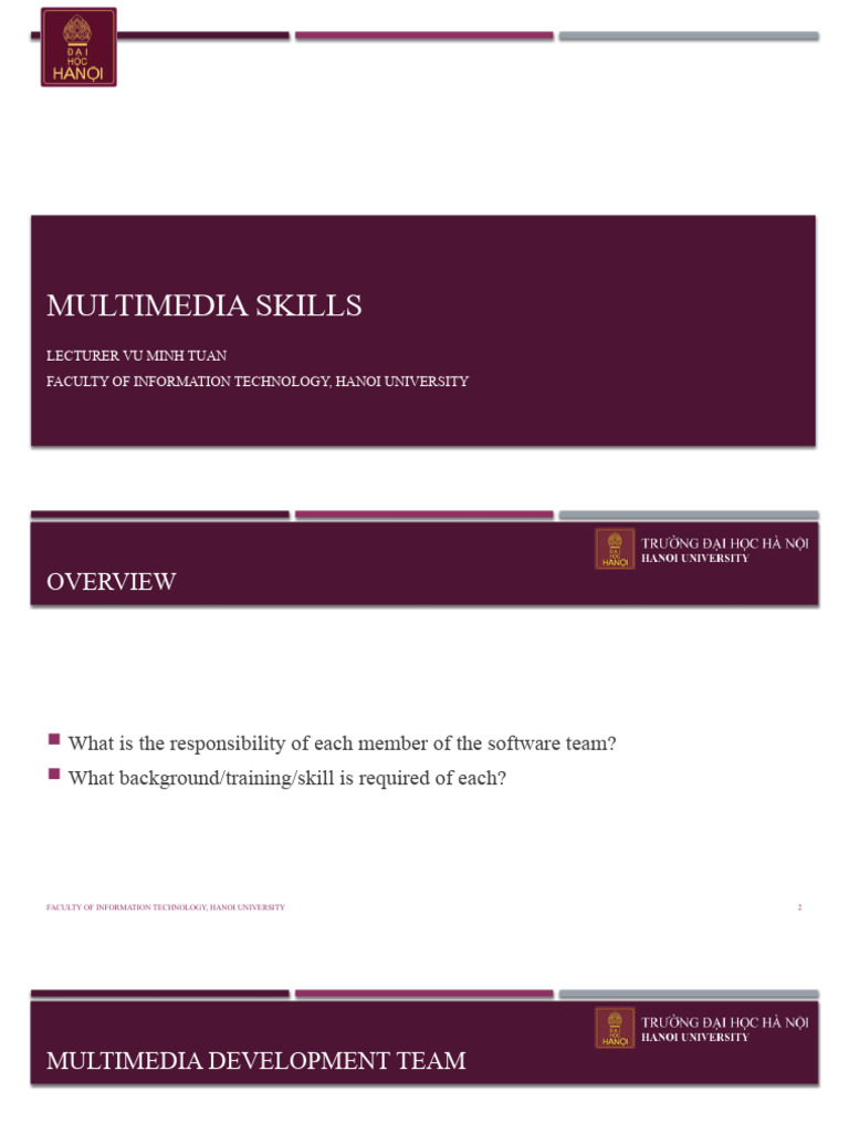 Week8 Multimedia Skills | PDF