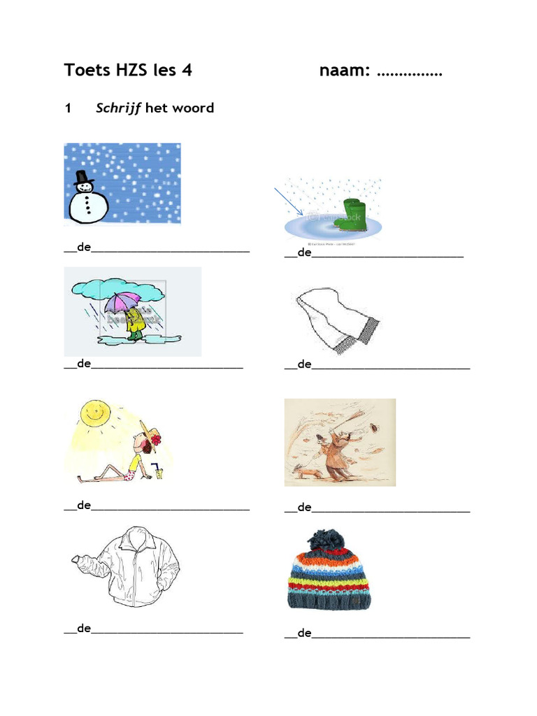 Toets Hzs Les 04 RTTI Def | PDF