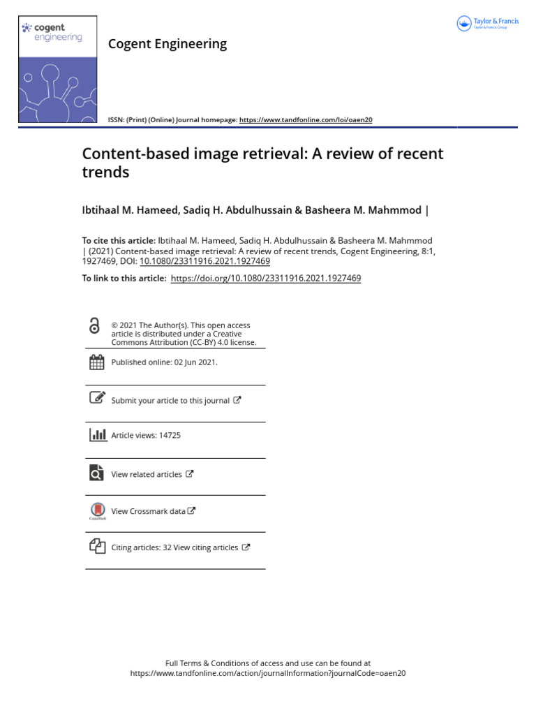 Content Based Image Retrieval A Review Of Recent Trends Pdf Information Retrieval Computer