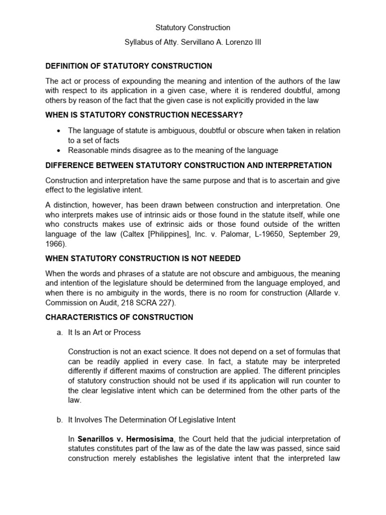 Stat Con Notes | PDF