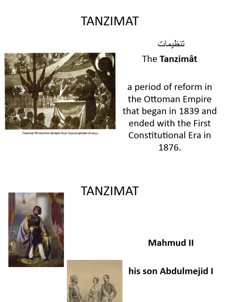 Hist101 04y Tanzimat | PDF | Justice | Crime & Violence