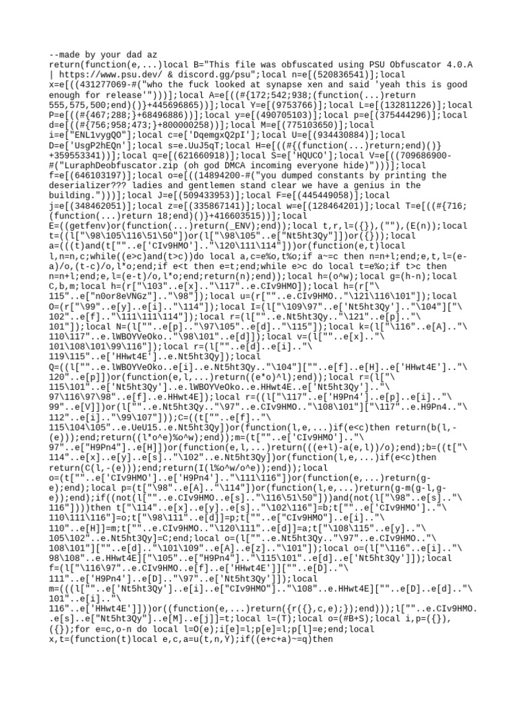 Anomic Script 2 | PDF