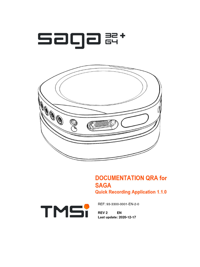 Documentation QRA For SAGA 1.1.0 - Rev2 | PDF | Screenshot | Computer File