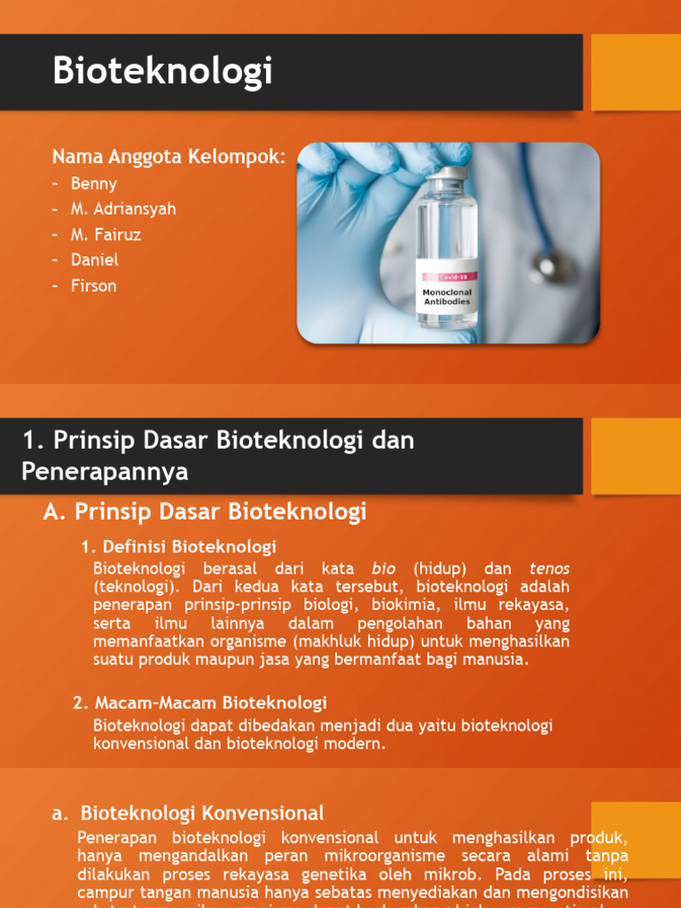 Bioteknologi - BENI | PDF | Kesehatan Holistik | Sains & Matematika