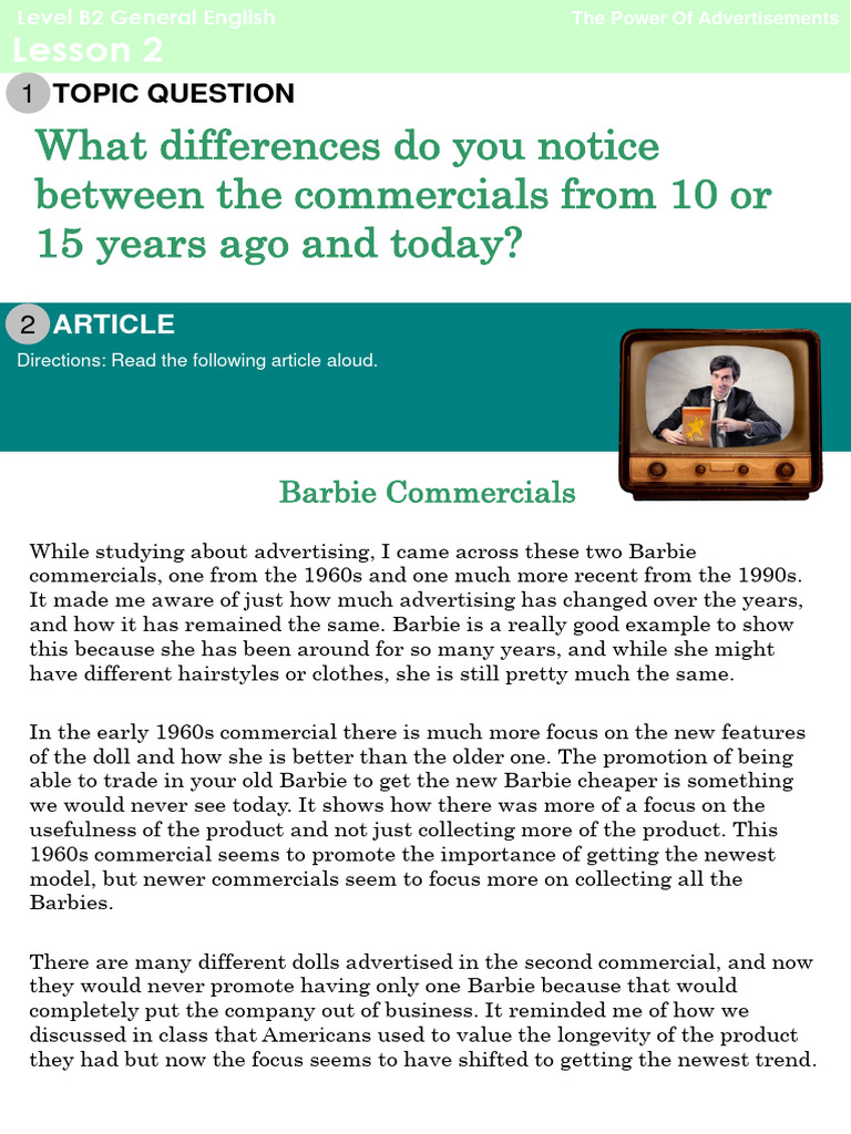 General English B2 | PDF