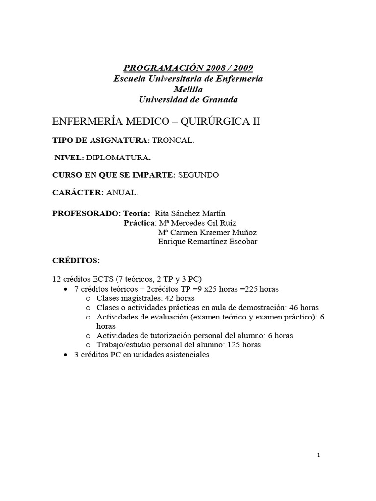 Enfermeria Medico Quirurgica Ii | PDF Enfermeria Medico Quirurgica Ii | PDF