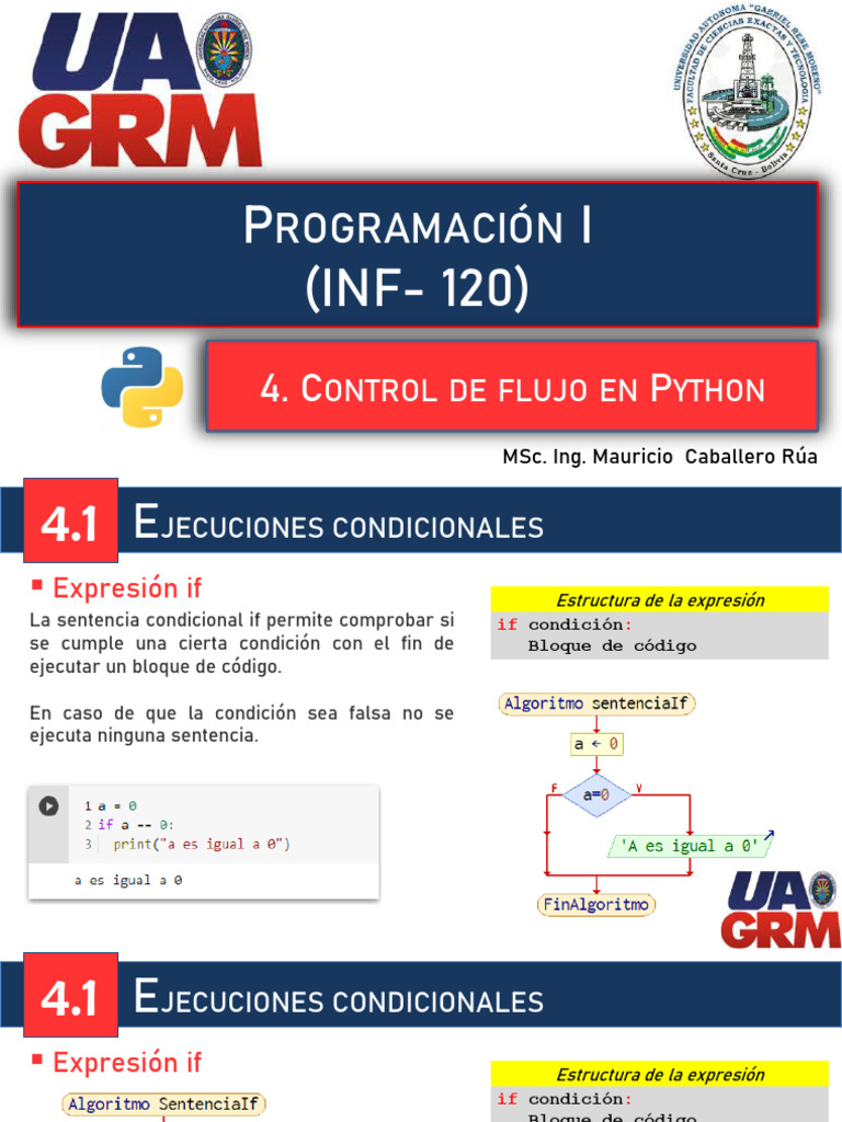4_INF120_Control_de_flujo | PDF