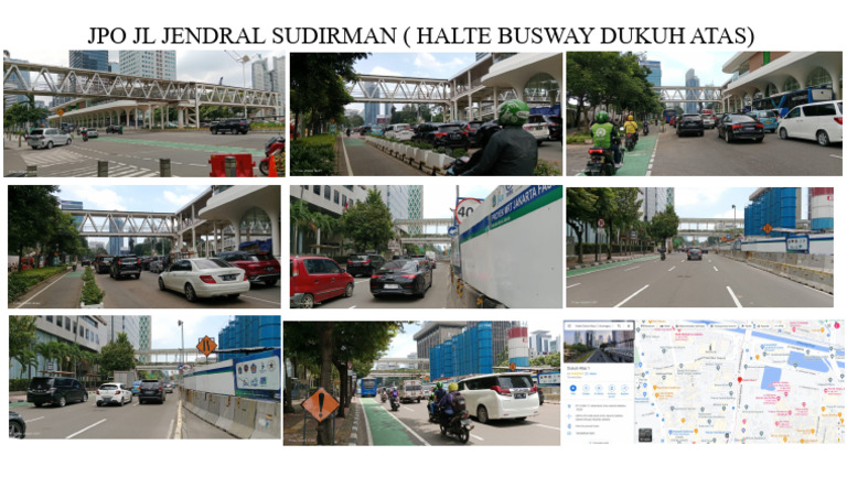 Jpo JL Jendral Sudirman (Halte Busway Dukuh Atas) | PDF