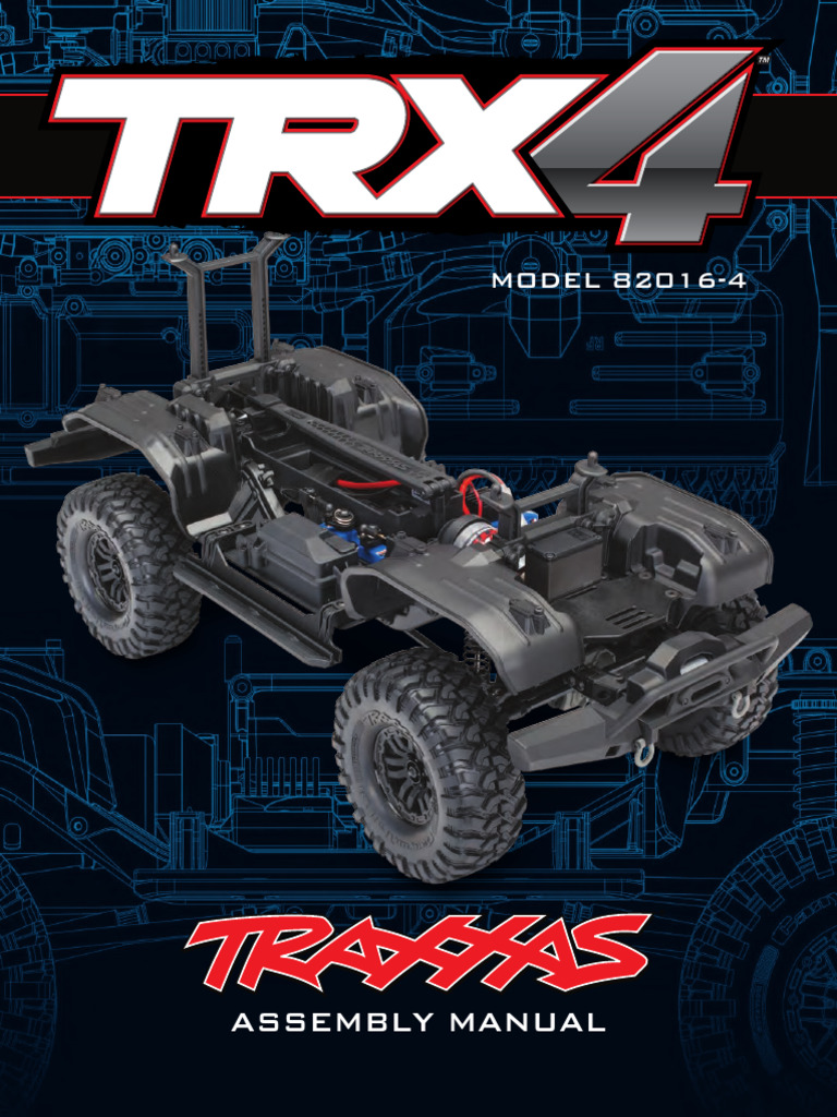 KC2560 R01 TRX 4 Assembly Manual WEB | PDF | Axle | Gear
