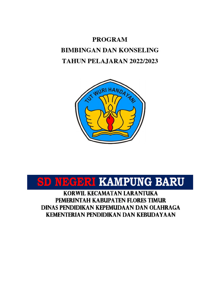 Program Bimbingan Dan Konseling | PDF