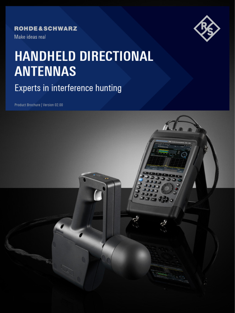 Handheld Directional Antennas Bro en 3606 9140 12 v0200 | PDF | Radio ...
