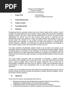 Sample School Gad Activity Design | PDF | Employment | Gender Equality