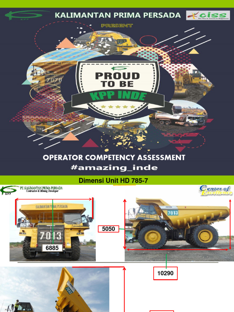 HD Materi Operator Competency Assessment (OCA) | PDF | Brake | Engines