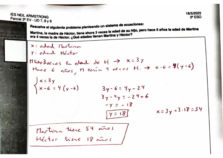 Sol Problema Parcial | PDF
