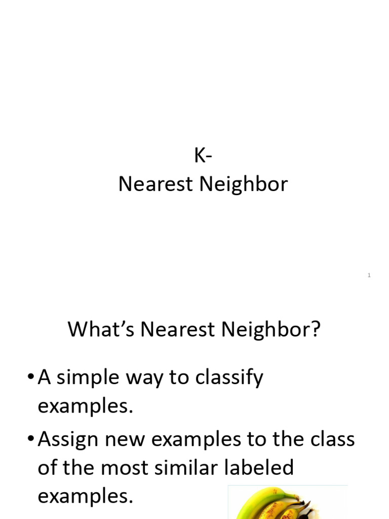 Lecture 22 - K-Nearnest Neighbours | PDF | Theoretical Computer Science ... Lecture 22 - K-Nearnest Neighbours | PDF | Theoretical Computer Science ...