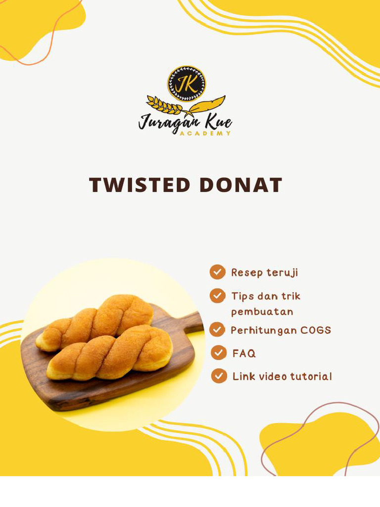 Resep Twisted Donat | PDF