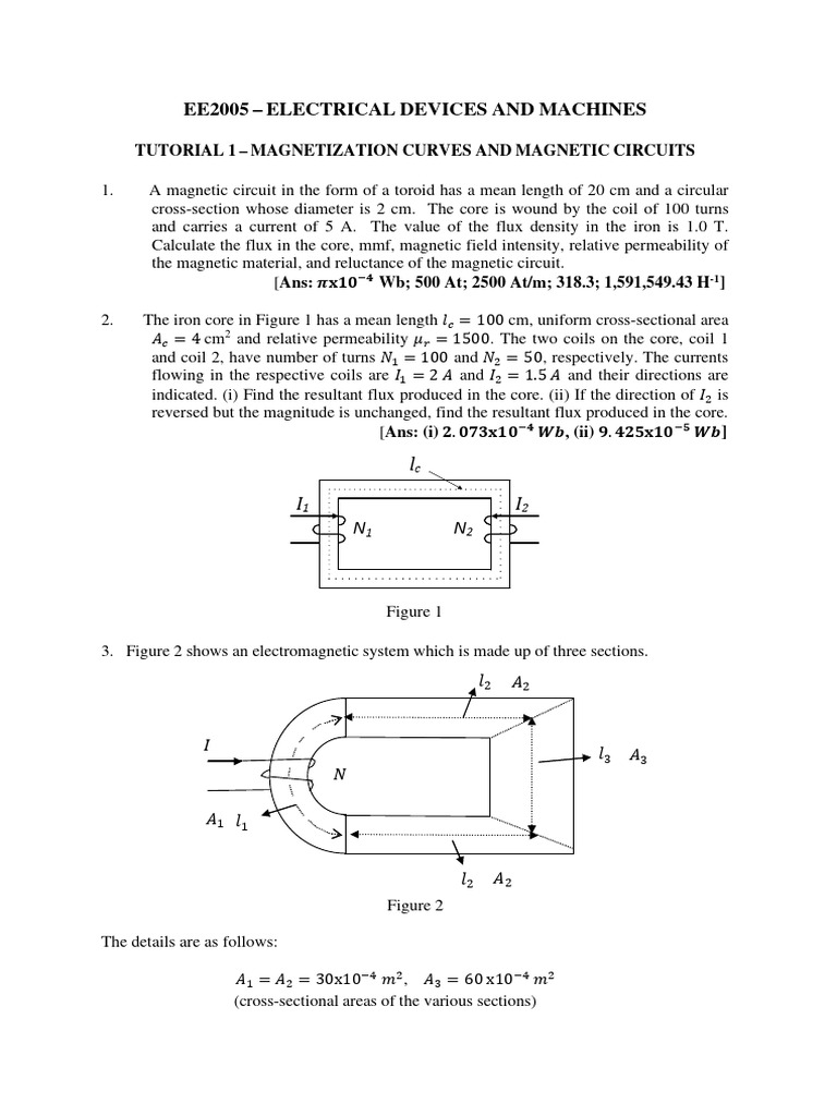 T1-T7Q Ee2005 Ntu | Download Free PDF | Transformer | Inductor
