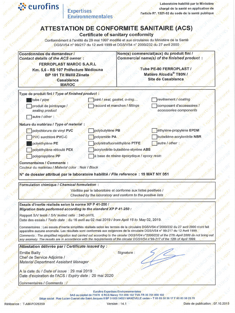 CERTIFICAT | PDF