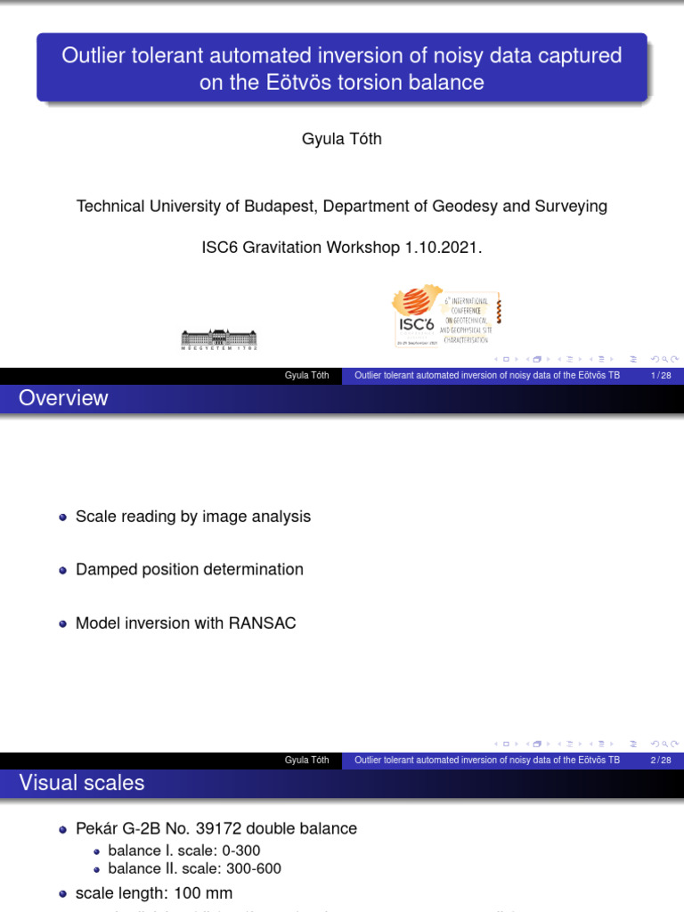Automated inversion of torsion balance data | PDF