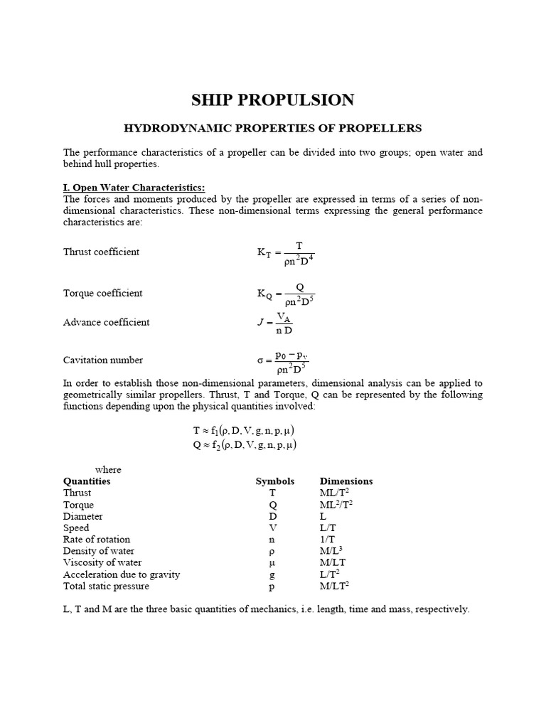 Lec Notes 4 | PDF | Propeller | Drag (Physics)