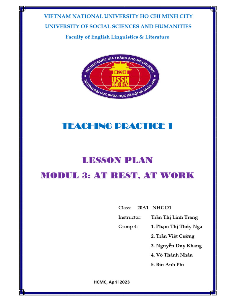 Lesson Plan Report - Print | PDF
