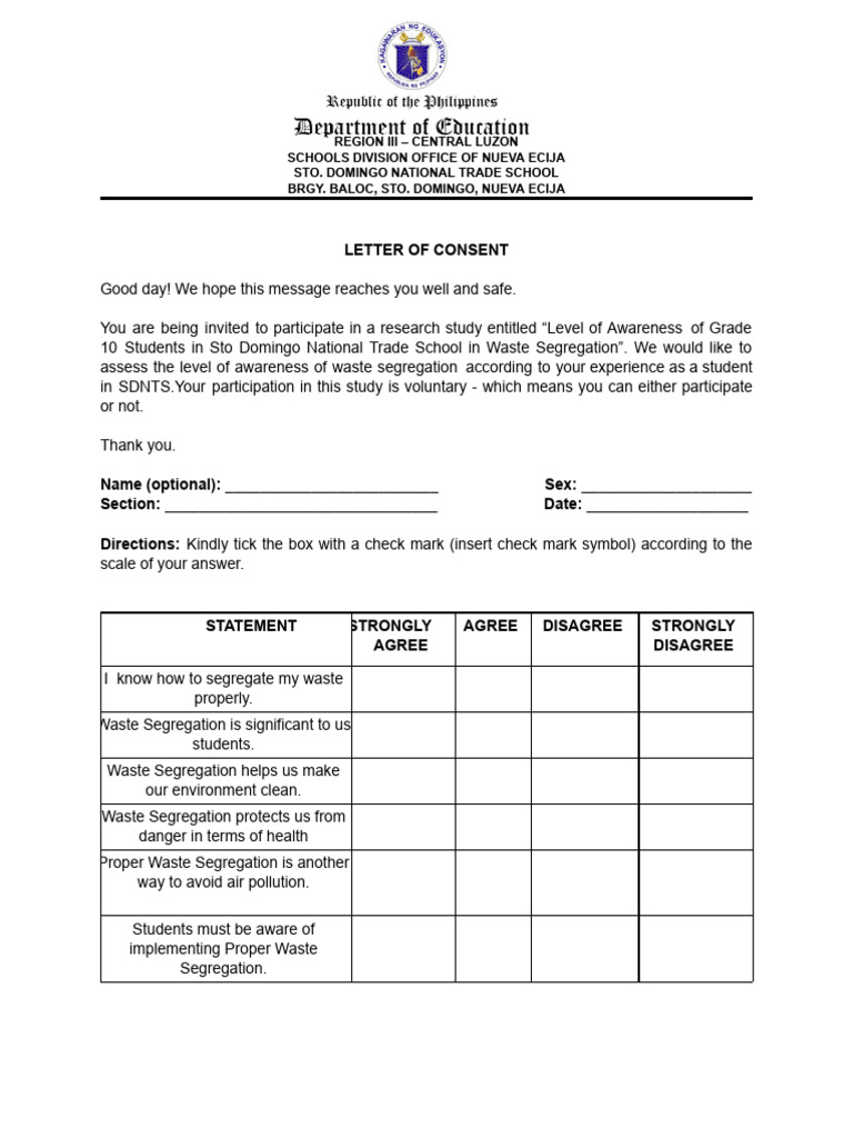 Group 14 - Survey Questionnaire | PDF